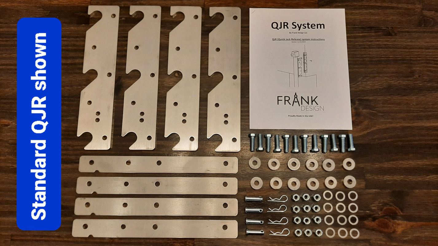 Quick Jack Release Set (QJR) For Slide In Truck Camper with Reico Tita ...